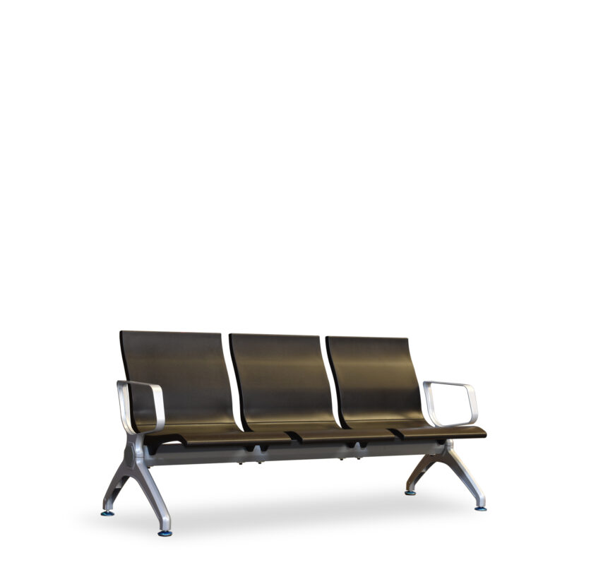 TAD P-1807-3 BLACK AIRPORT CHAIR – TAD Furniture