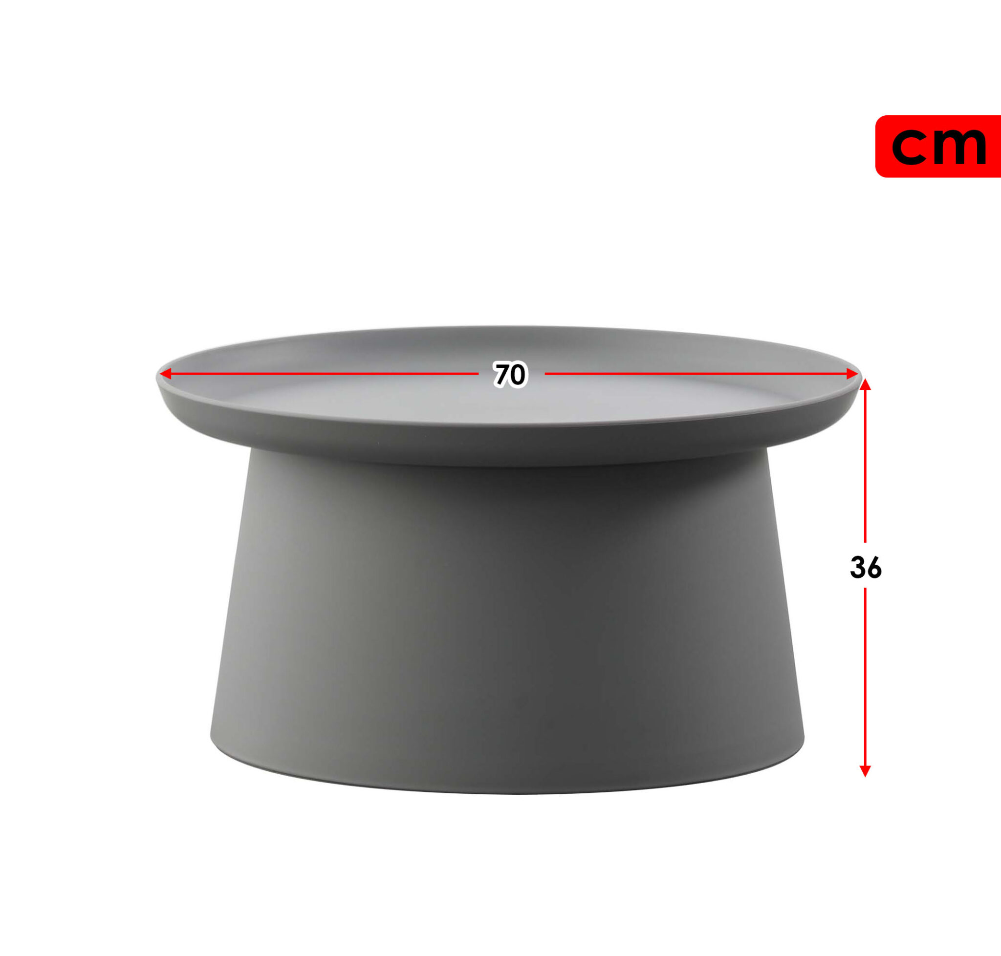 HAUSER GREY CENTER TABLE – TAD Furniture